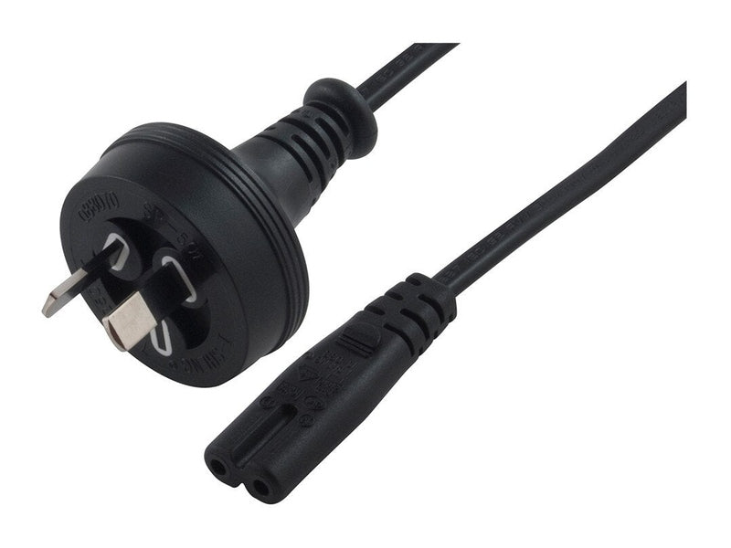 Comsol 2M Power Cable 2Pin Aus(M) C7(F) Figure 8 IEC-C7-02
