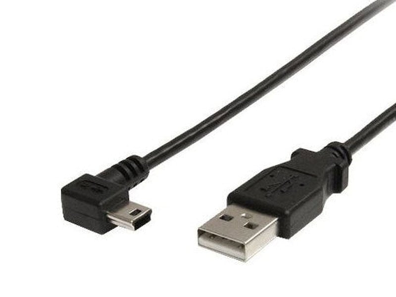 USB2.0 AM to Mini USB BM Cable 3m LEFT | PC LAN